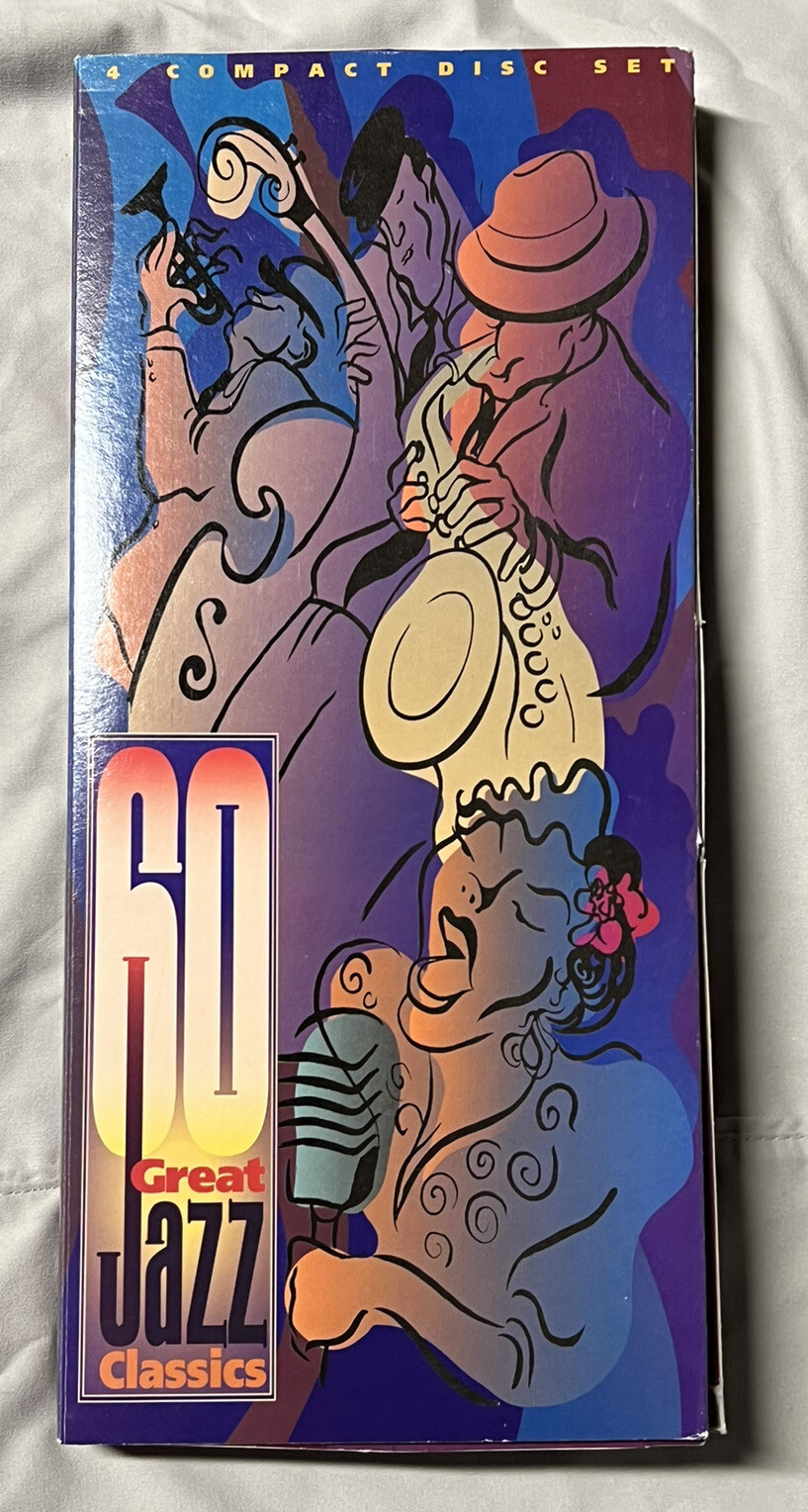 60 Great Jazz Classics 4 CD Box Set Blue Sky Entertainment 1995 | eBay