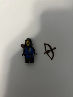 New LEGO Black Knight Archer Minifigure - Medieval Castle - With ...