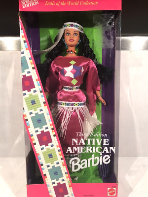 Barbie Native American Special Edition Dolls of The World 3rd Edition ...