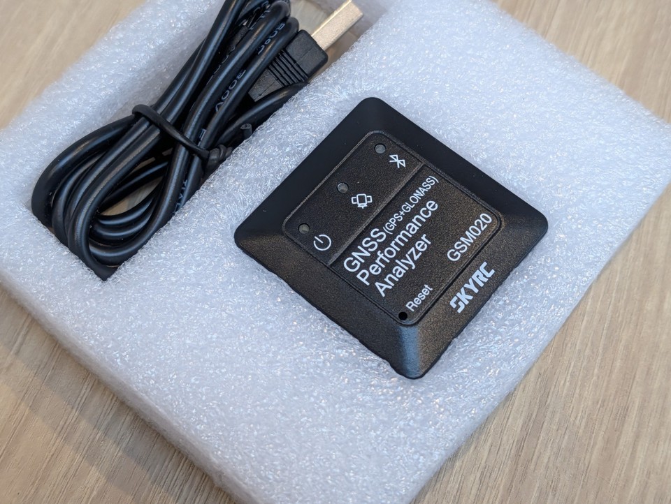 SkyRC GSM020 GNSS Performance Analyzer GPS RC Speed Meter Data Logger ...