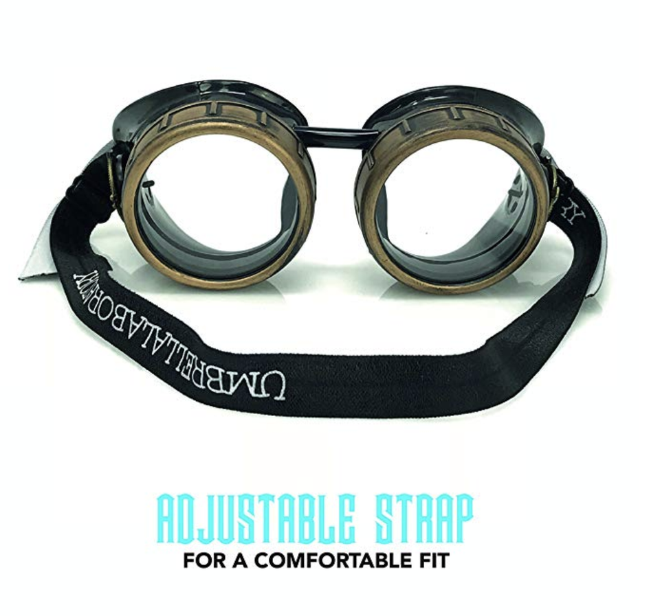 Steampunk Vintage pilot goggles motorcycle biker aviator glasses ...