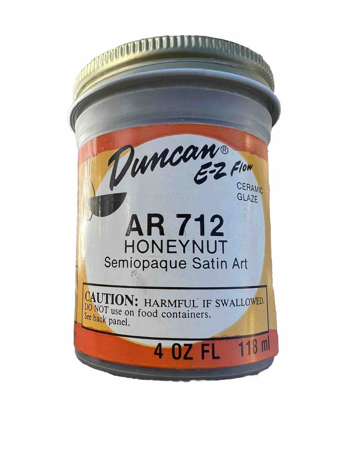 Duncan Ceramic Glaze EZ Flow Honeynut AR 712 | eBay