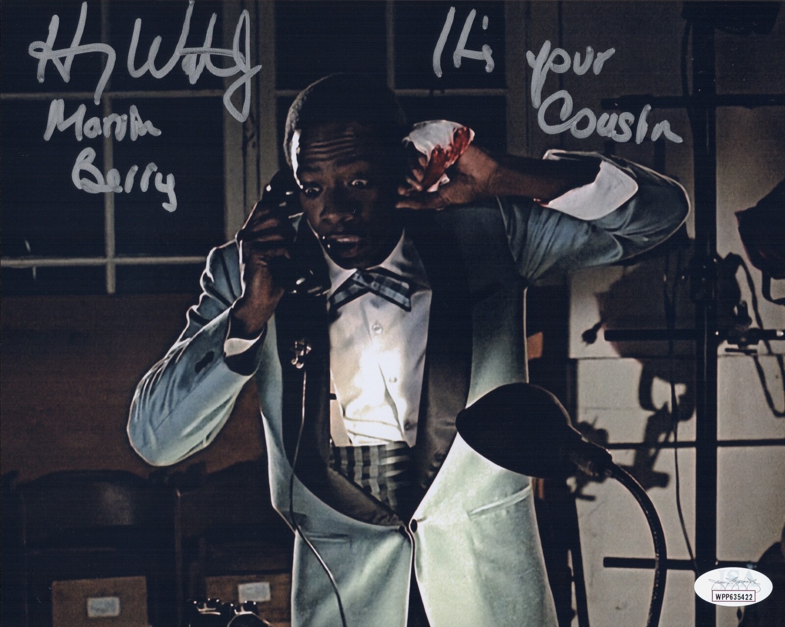 HARRY WATERS JR Signed 8x10 Photo BACK TO THE FUTURE Berry Autograph ...