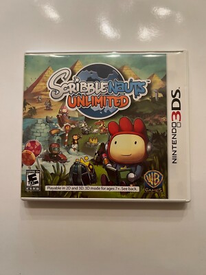 Scribblenauts Unlimited (Nintendo 3DS, 2012) 883929162130 | eBay