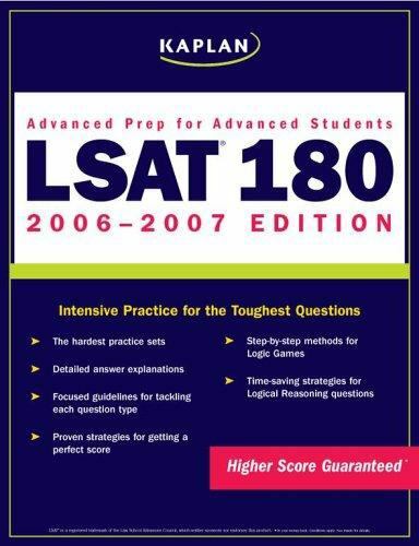 LSAT 180, 2008 by Eric Goodman (2006, Perfect) for sale online | eBay