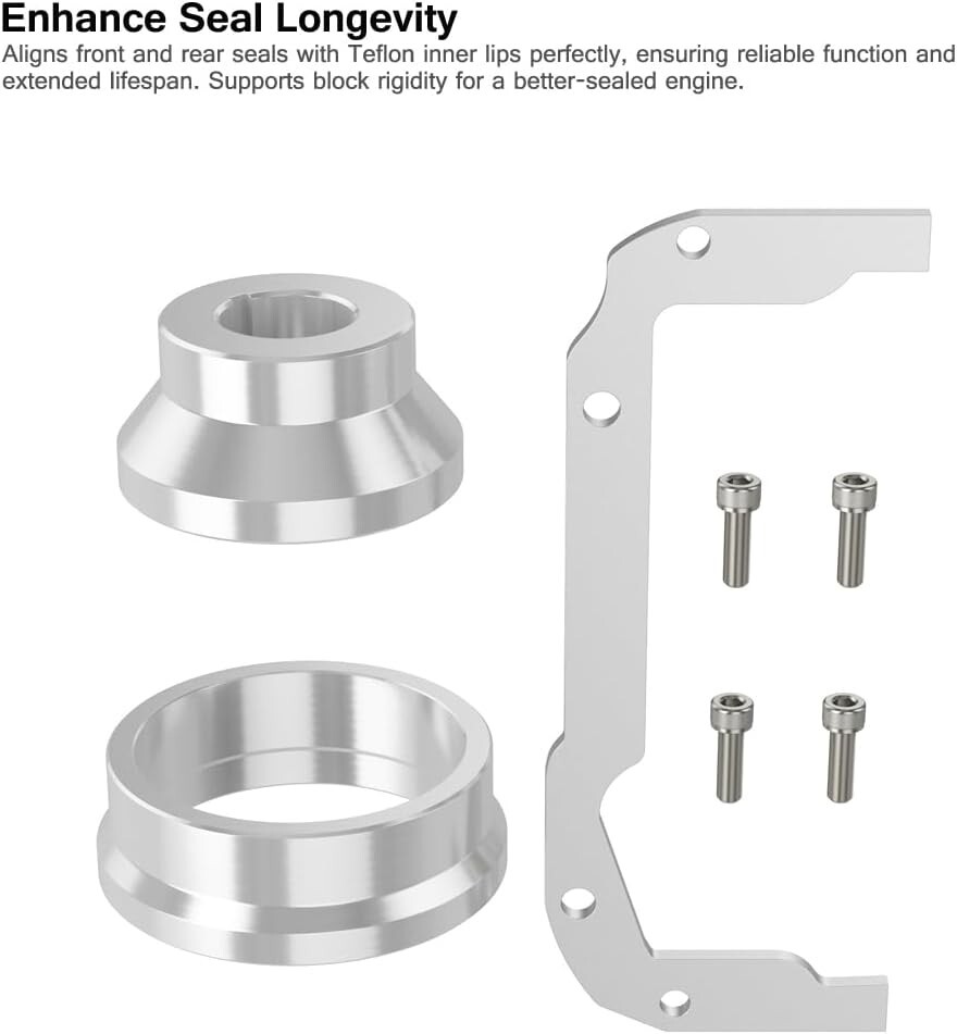 LS Rear Main Seal Alignment Tool, Front Cover Alignment Tools for GM LS ...