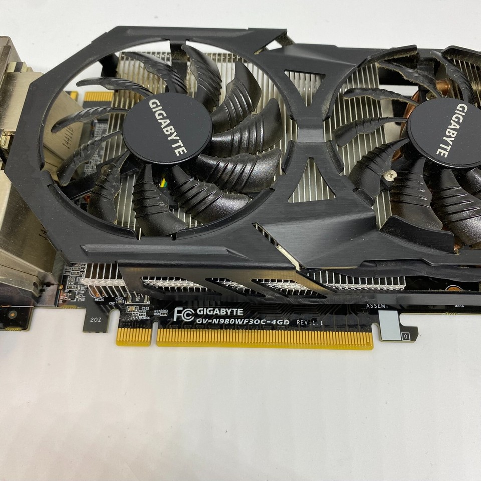 Gigabyte GTX 980 Windforce Edition 4GB Graphics Card GV-N980WF3OC-4GD ...