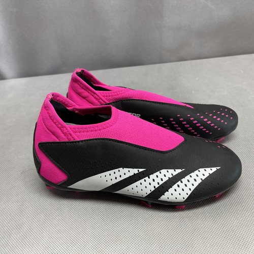 Adidas Accuracy.3 Soccer Cleats Shoes Black Pink PBB 698007 Youth Size ...