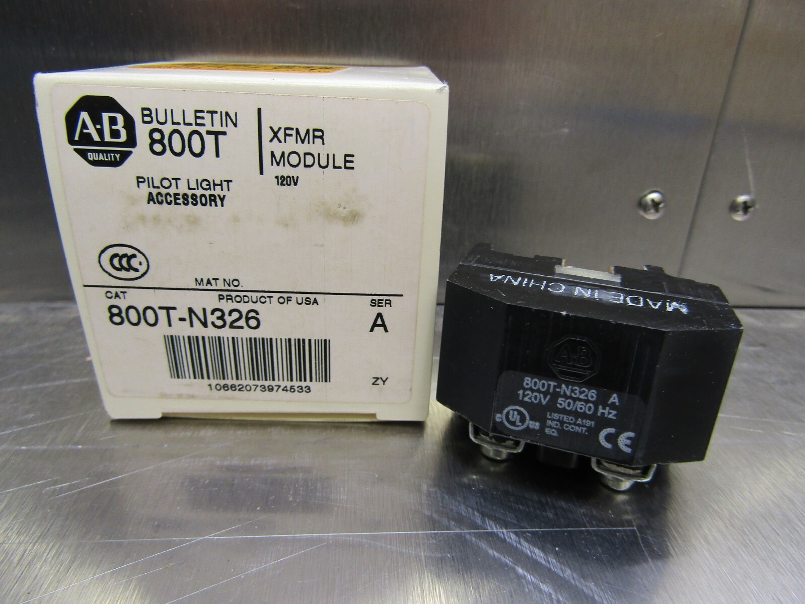 Allen Bradley 800T-N326 XFMR Module Ser A | eBay