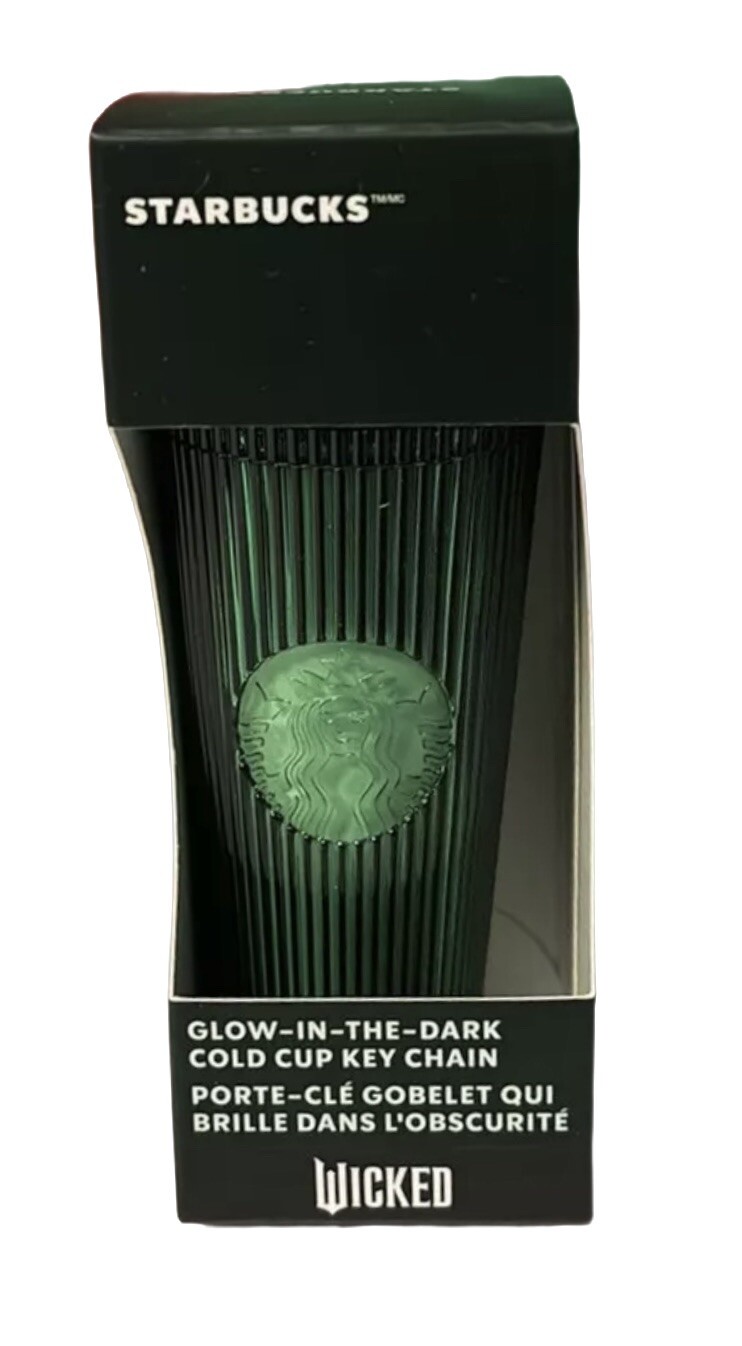Starbucks Wicked Elphaba Collection Green Pleated Glow In The Dark ...