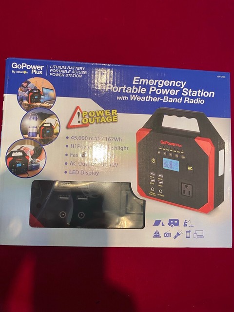 Go Power Plus GP200 Portable Power Station for sale online | eBay