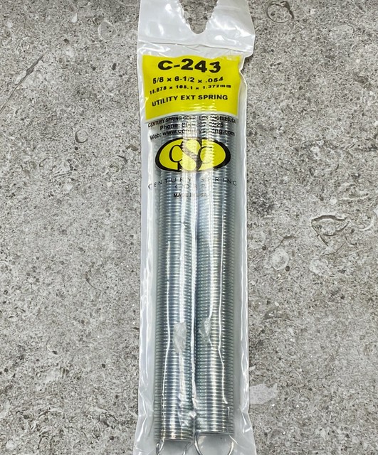 Century Spring Extension Springs - 1 Each for sale online | eBay