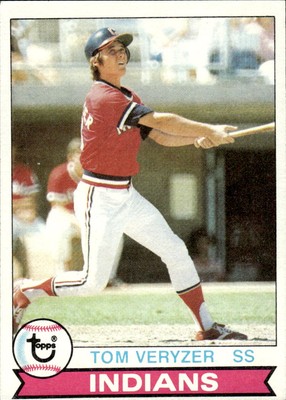 Tom Veryzer 1979 Topps #537 Cleveland Indians | eBay