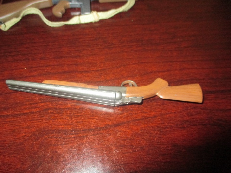 1/6 scale machine gun,double barrel,pistol. thompson, action figure ...