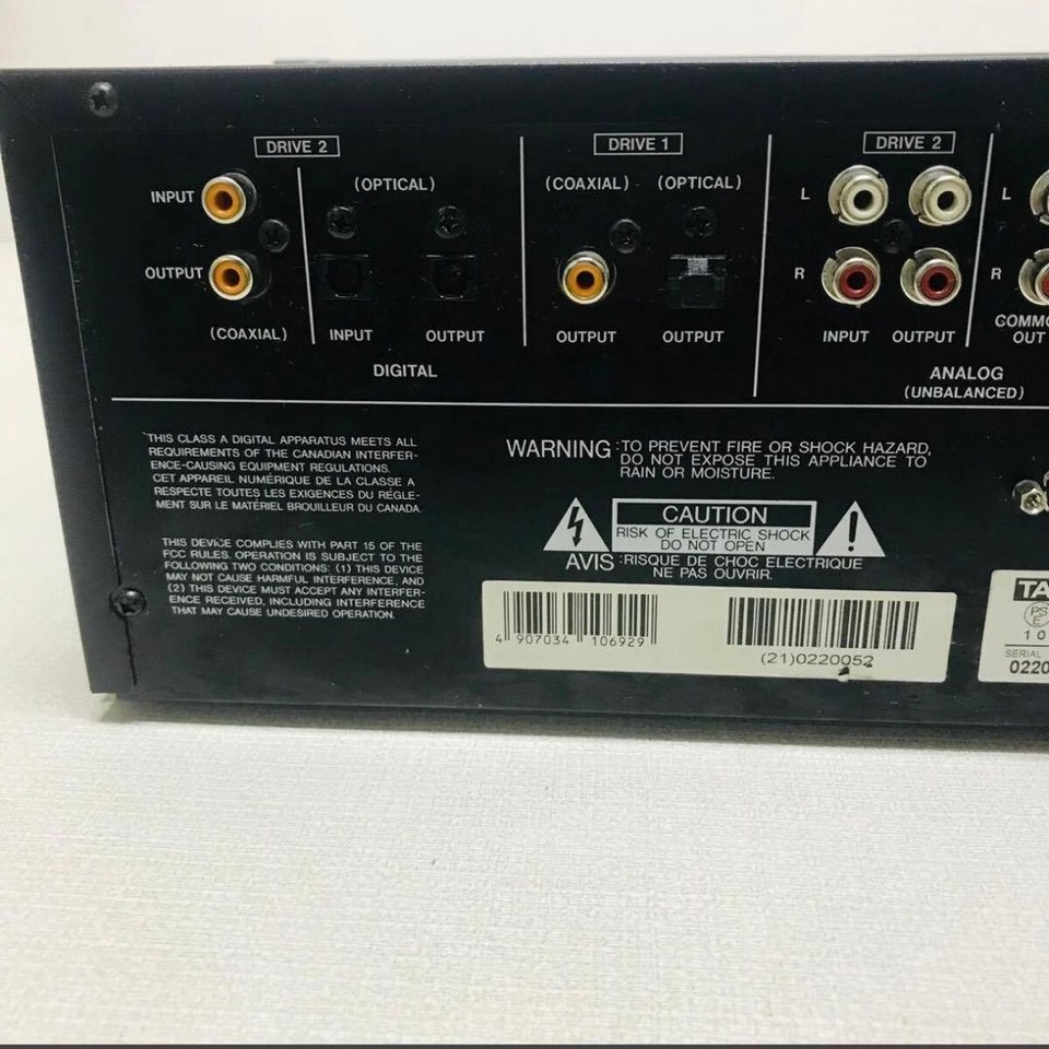 TASCAM CD-RW402 Commercial CD Recorder Player Tested Used High Quality ...
