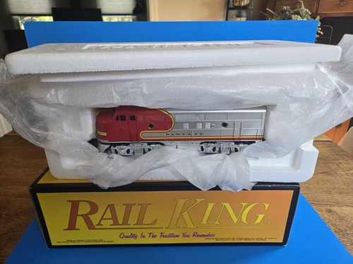 RAIL KING MTH Electric Train Un-Powered F-3A Diesel # 30-2137 w/Box ...