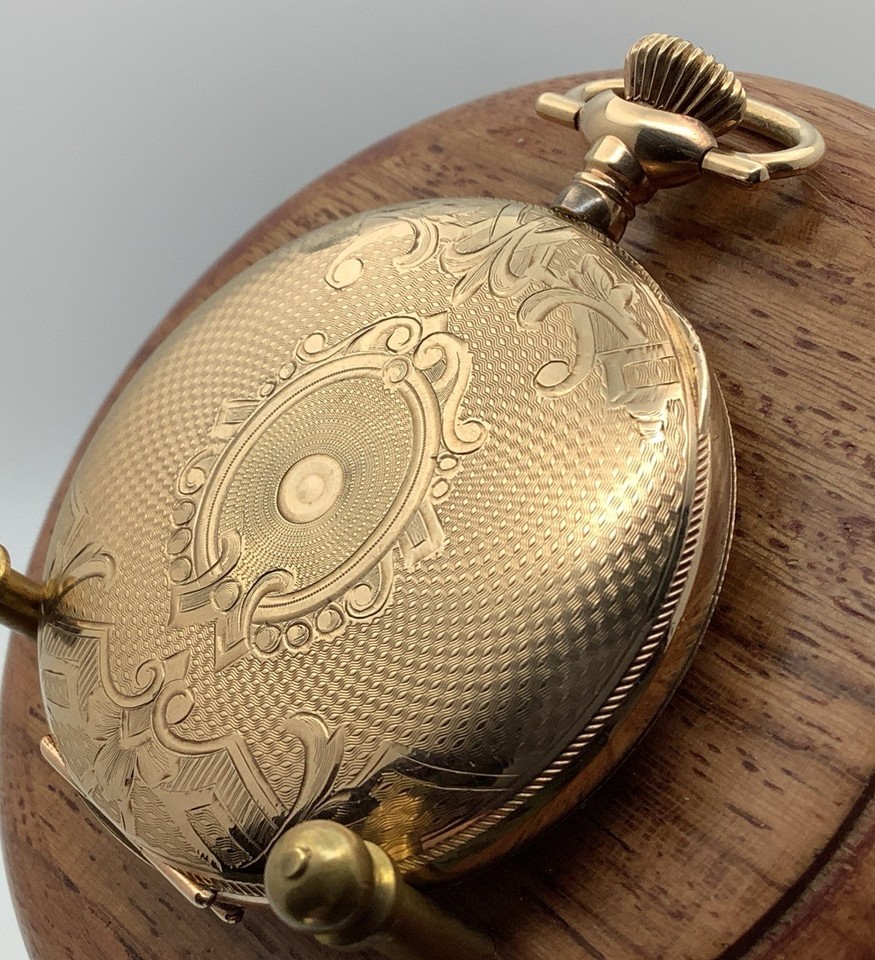 1915 Elgin Grade 301 12S Model 2 7 Jewels Gold Filled Hunter Pocket ...