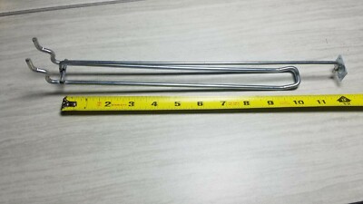 30 All Wire Scan Loop Hooks with Lock On Plastic Cap 10" Merchandise ...