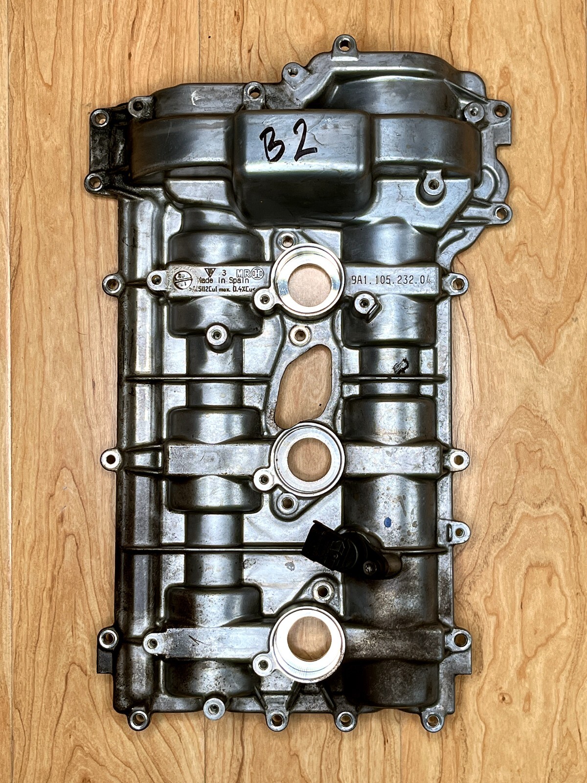 Porsche 991 Cylinder Head Cover Bank 2 Cyl 4-6 9A110523204 + Sensor ...