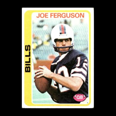 Joe Ferguson 1978 Topps Buffalo Bills #339 R309B 1 | eBay