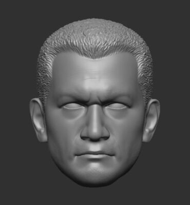 Clone Trooper Clone Wars custom head for 4" 6" 7" 12" Star Wars figures ...