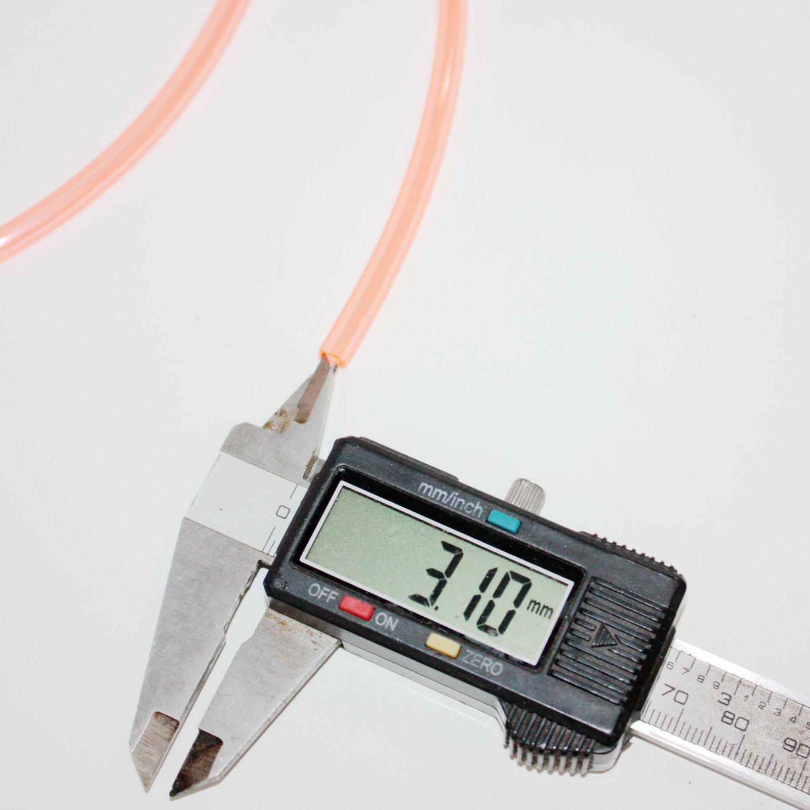 CLEAR PINK 3M 3 Meters 3mm ID Fuel Petrol Line Hose PIT Quad Dirt Bike ...