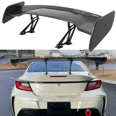 47" Rear Trunk Roof Spoiler Wing Racing GT Style Carbon Fiber For ...