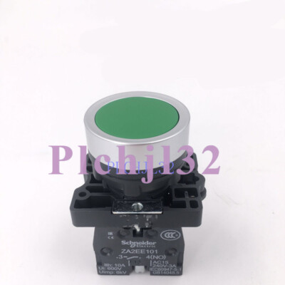 1pc New Schneider Green Reset button switch XA2EA31 22mm | eBay
