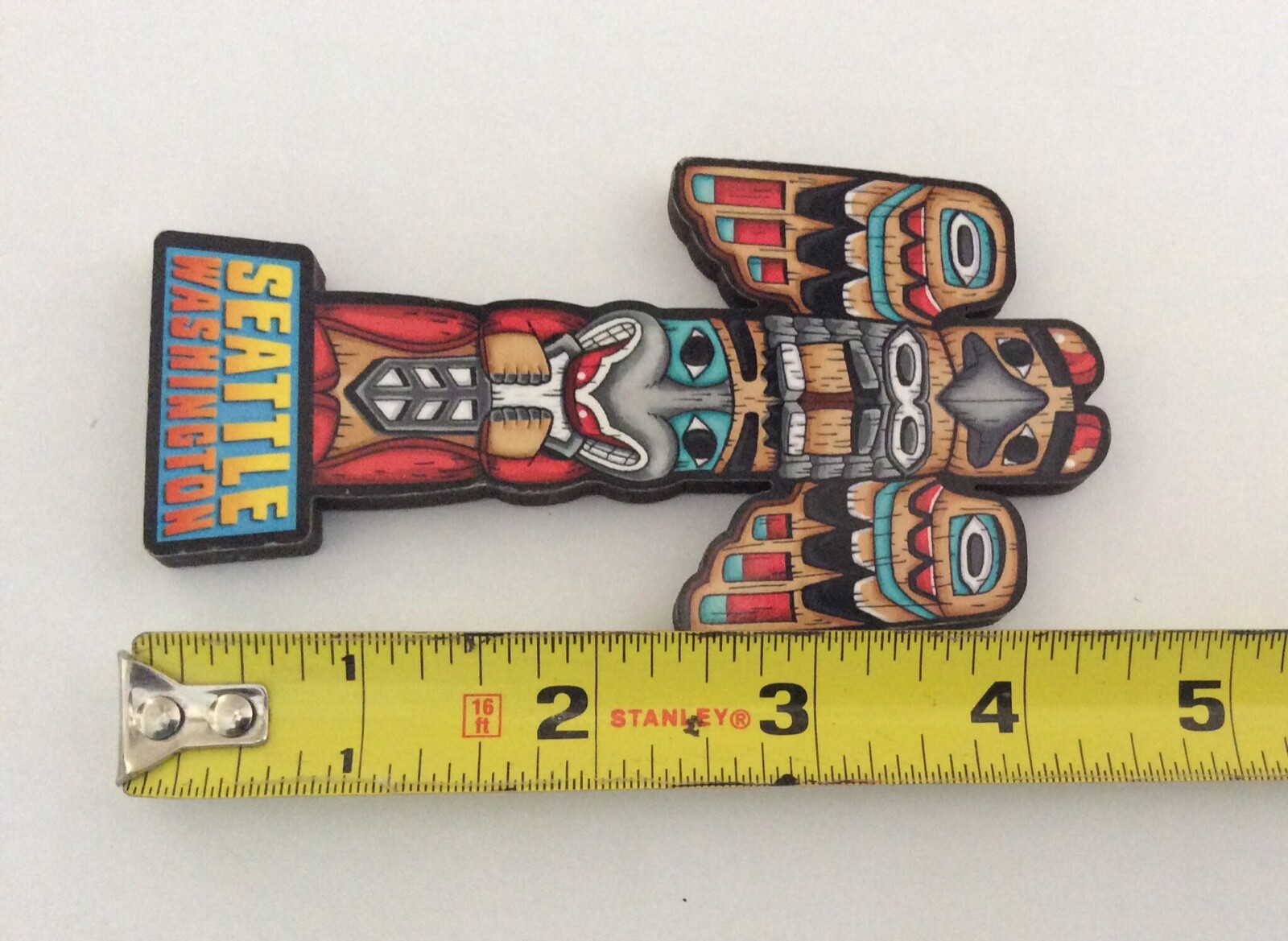 Seattle Washington Totem Pole Wood Fridge Magnet | eBay