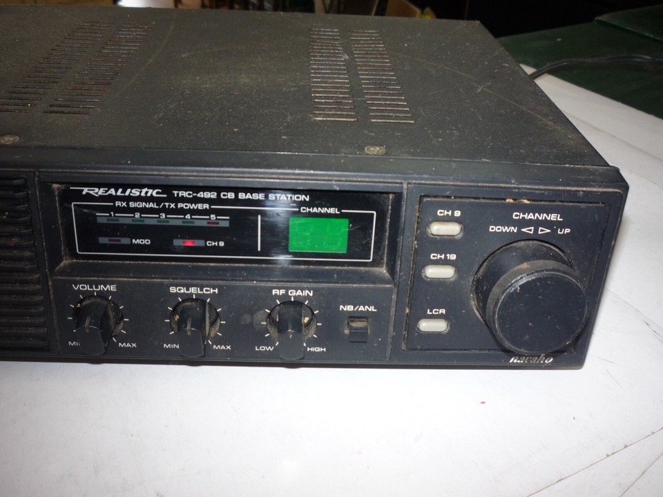 VTG Radio Shack Navaho TRC-492 CB Radio Base Station 40 channel as-is ...