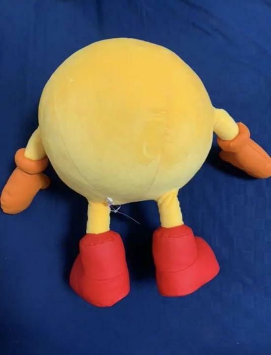 Pac-Man Standing pose BIG plush toy 40cm SK Japan Prize BANDAI NAMCO ...