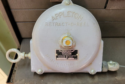 Appleton Electric Company Retract-o-Reel -Tool Hose Retrieval Cable | eBay