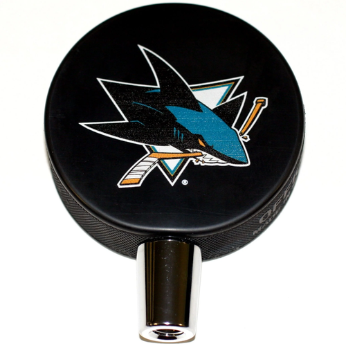 San Jose Sharks Basic Series Hockey Puck Beer Tap Handle | eBay