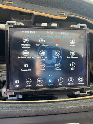 2018 -2024 Dodge Charger Challenger Radio Multi Media Screen 68461740AE ...