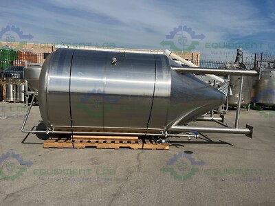 LMC 2100 Gallon Stainless Steel Jacketed Fermentation Tank | eBay