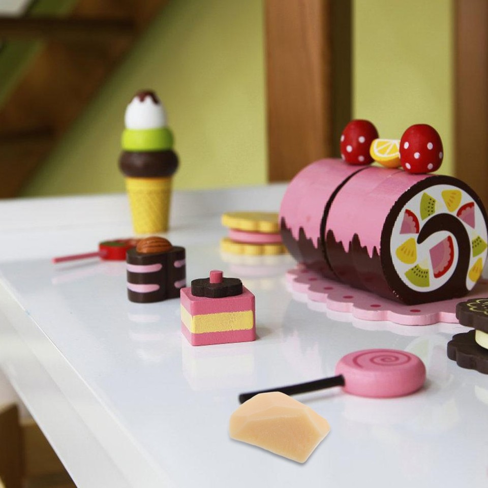 10 Pcs Lifelike Vegetable Decors Home Potato Chunks Props Display ...