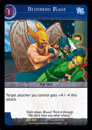 VS System: Blinding Rage - Foil [Played] DC Comics Legends TCG CCG Classic Marve | eBay