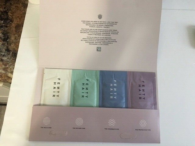 Authentic Fenty Hair Shampoo Conditioner Mask Sampler 4 Piece Set 15 ML ...