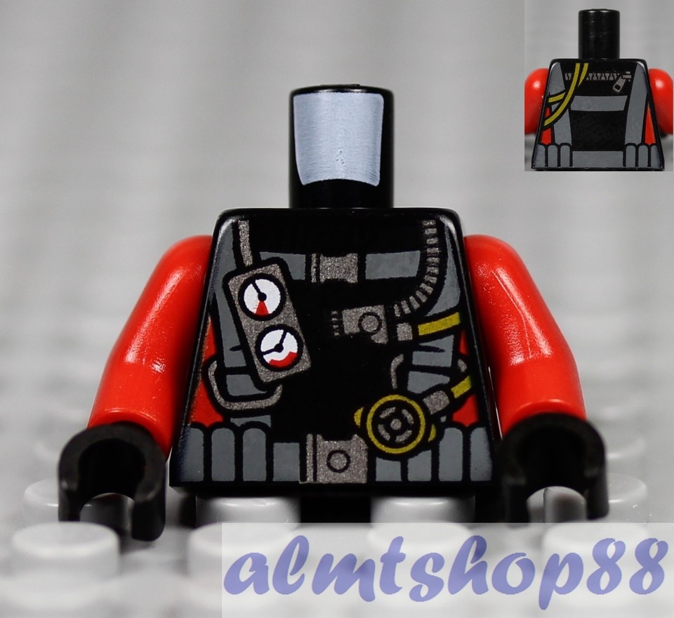 LEGO - Torsos CITY Male - PICK YOUR STYLE - Minifigure Body Parts Vest ...