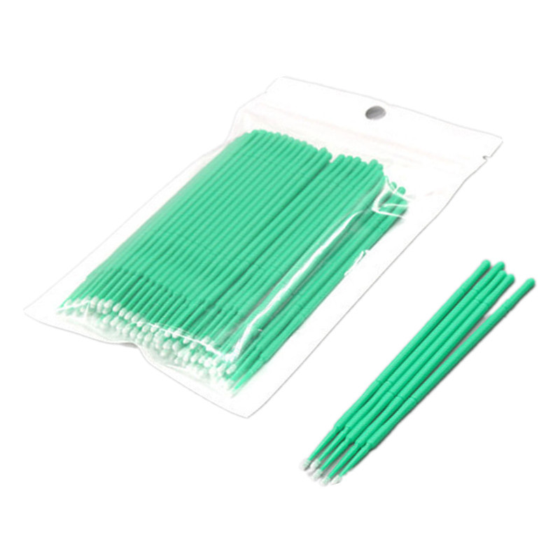 Dental Micro Applicators Disposable Makeup Eyelash Brush Swab Mascara ...