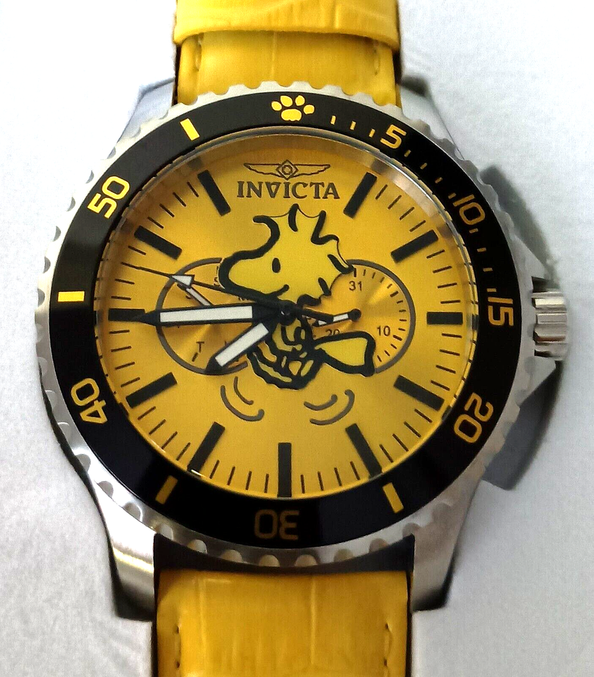 Invicta Woodstock Peanuts 48mm Quartz 38638 Watch 3 Band Set 467/3000 ...