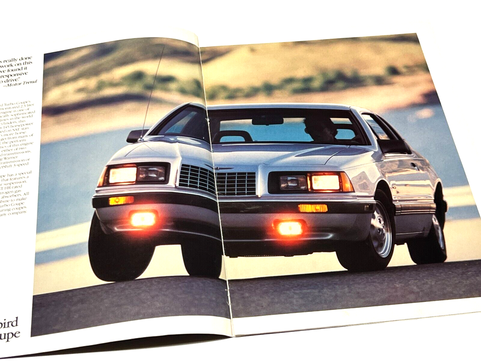 1984 Ford Thunderbird Turbo Coupe Mustang SVO LTDLX Escort GT EXP Turbo ...