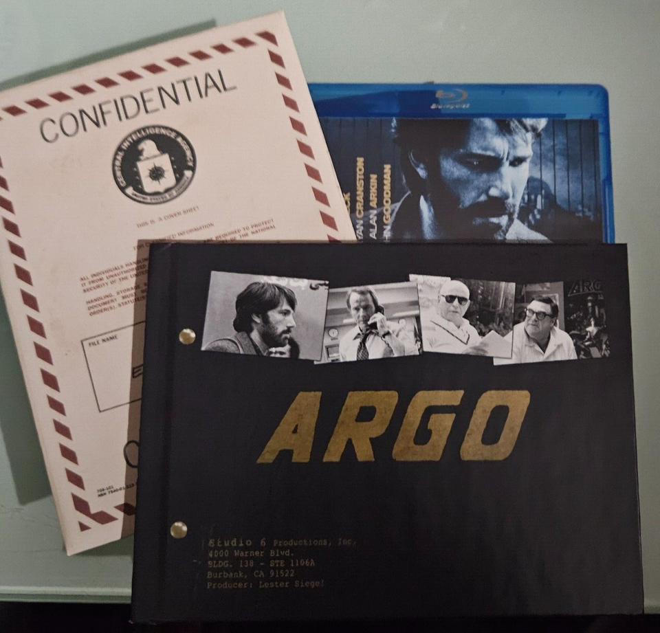 bryan cranston / alan arkin ARGO extended edition BLU RAY with book ...