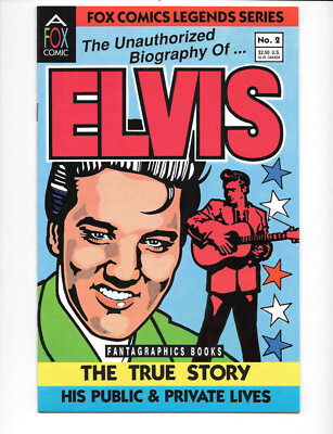 Elvis Presley Fox Comics Legends Series #2 1992 VF/NM Fox Comics | eBay