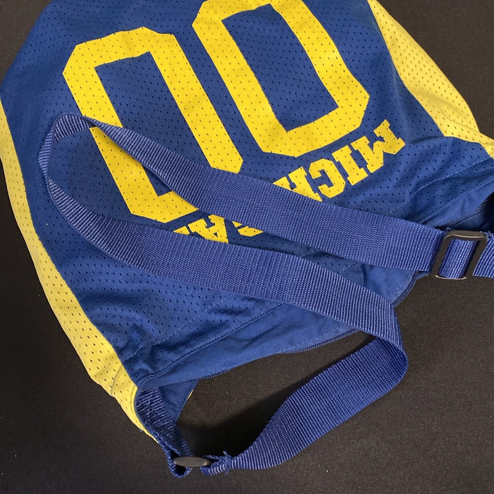 Michigan Wolverines Shoulder Bag Purse - Adjustable Strap Jersey 00 ...