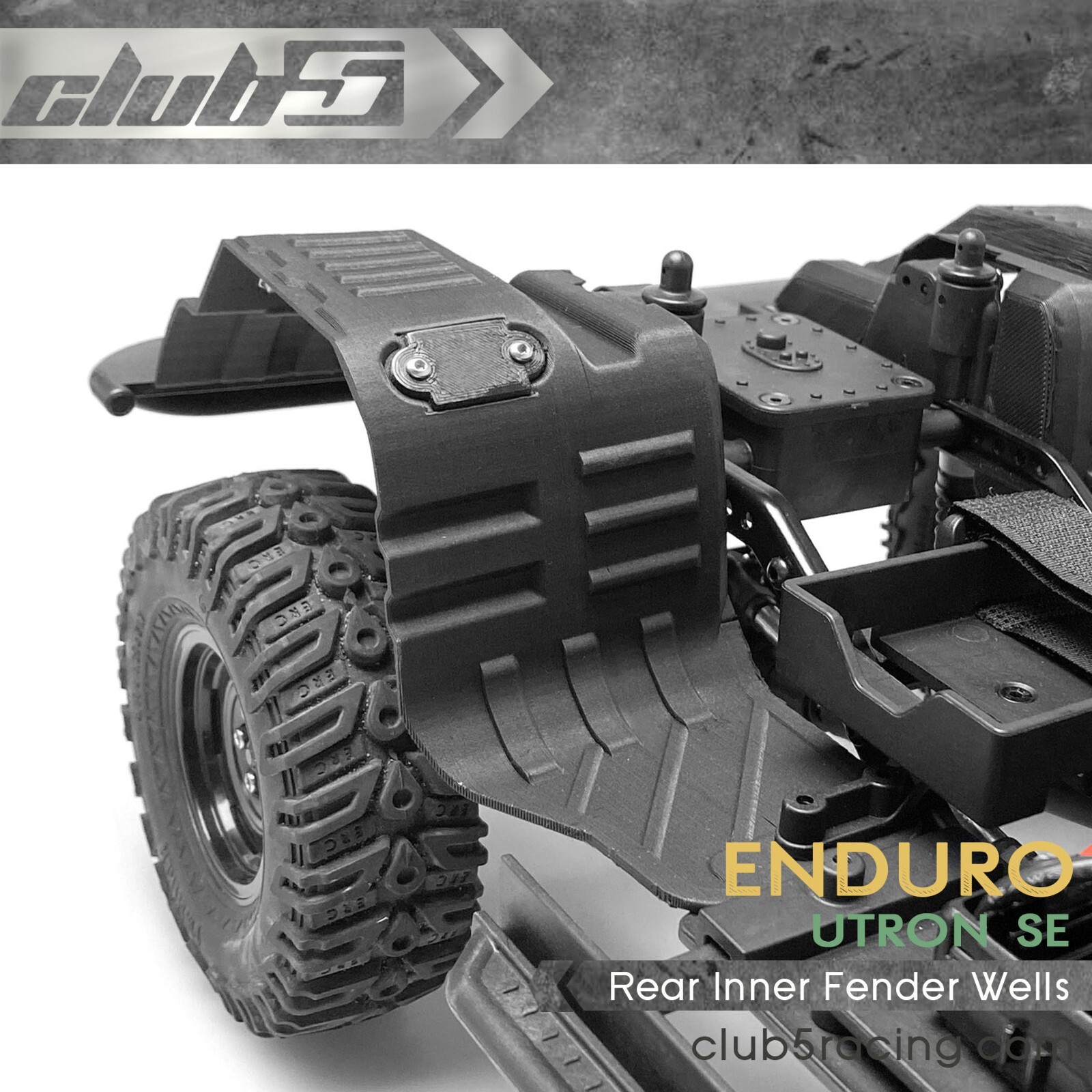 Rear Inner Fender Wells for Element Enduro Utron SE ( Rock Light ready ...