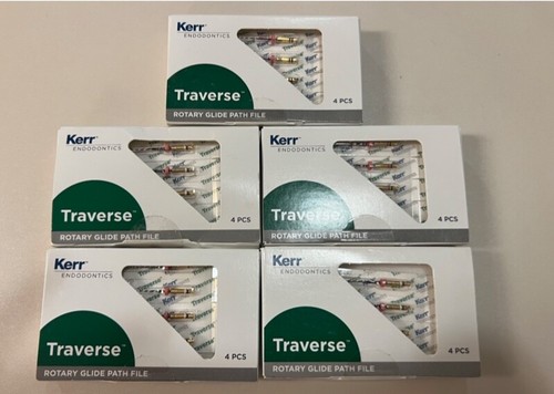 Traverse Rotary Glide Path Files (Kerr Endodontics - 5 packs of 4 files ...