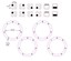 4 RING HOB ELECTRIC COOKER STICKERS 0-6 HOB STOVE TOP ZERO AT TOP ...