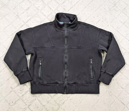 Merrell Jacket Women's L Blue Navy Full Zip Boxy Crop Full Zip French ...