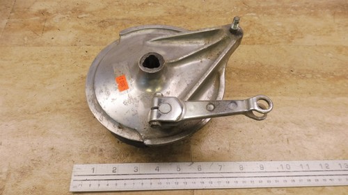 1969 Honda CB350K1 Super Sport H1013-3> rear hub brake plate drum | eBay